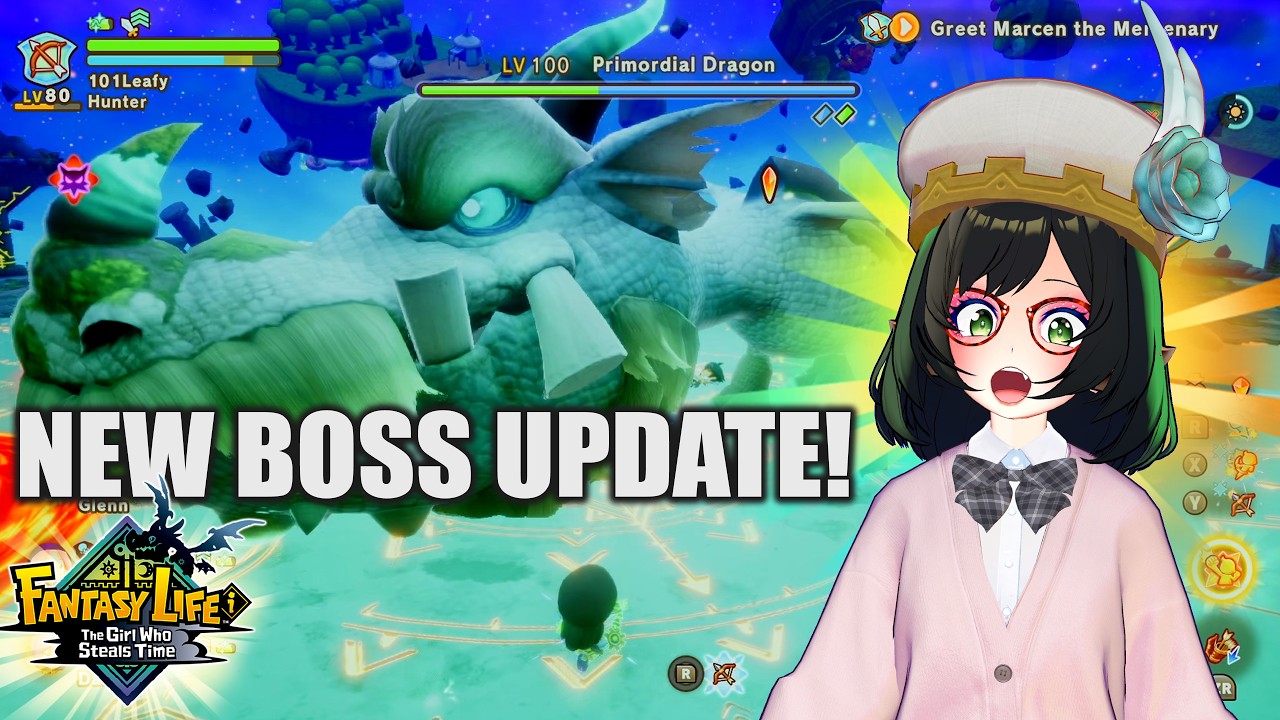 The Perfect Build to beat Fantasy Life i's NEW Boss Primordial Dragon ...