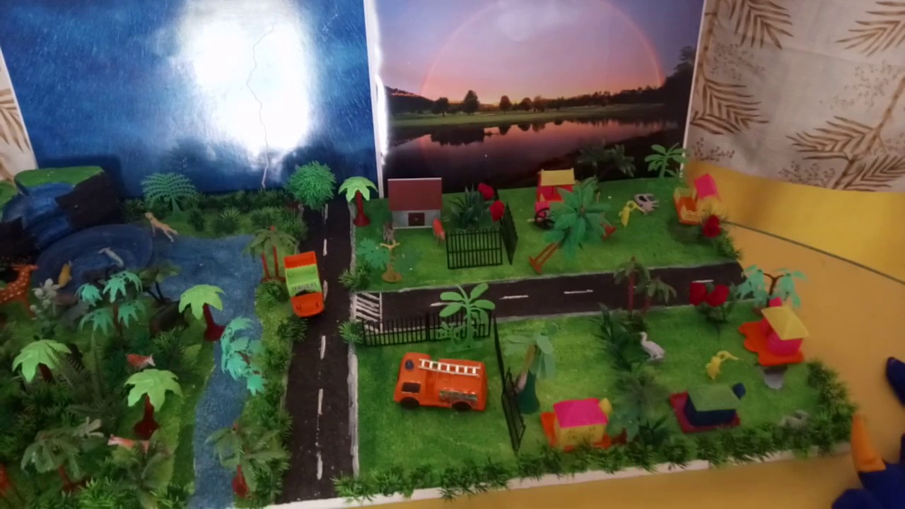 Rainy Season school project ideas for kids - YouTube