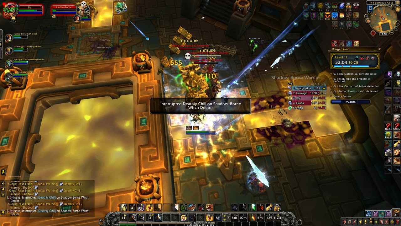 Kings' Rest Mythic +11 Score +1 Protection Paladin WoW BFA - YouTube