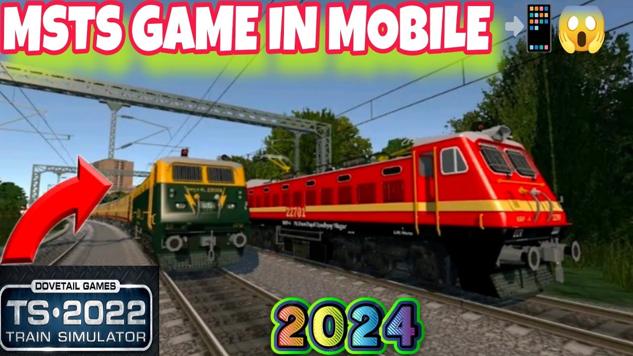 Railworks Indian Train Simulator In Android | INDIAN GAME 2024 | MSTS GAME LIKE PC GAMEPLAY 🤩 ...