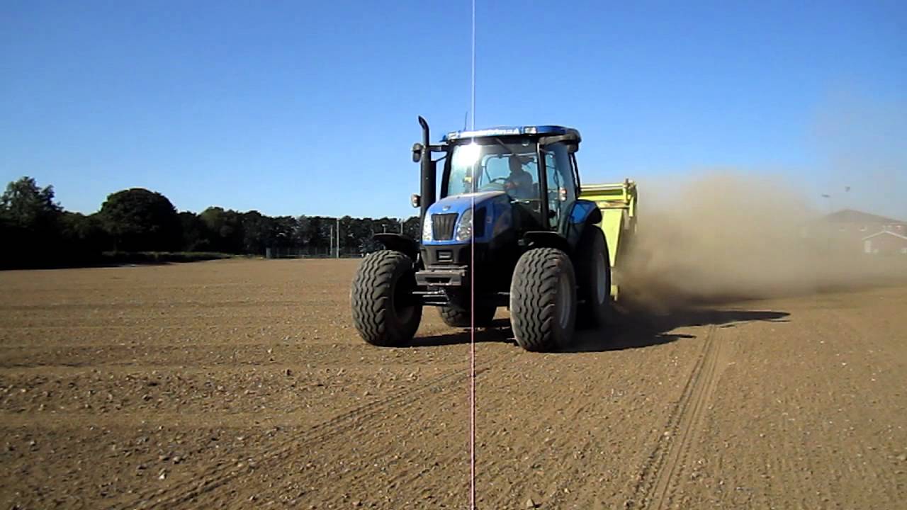 Sports Ground Construction - Stone Picking with a Barber Stone Rake ...