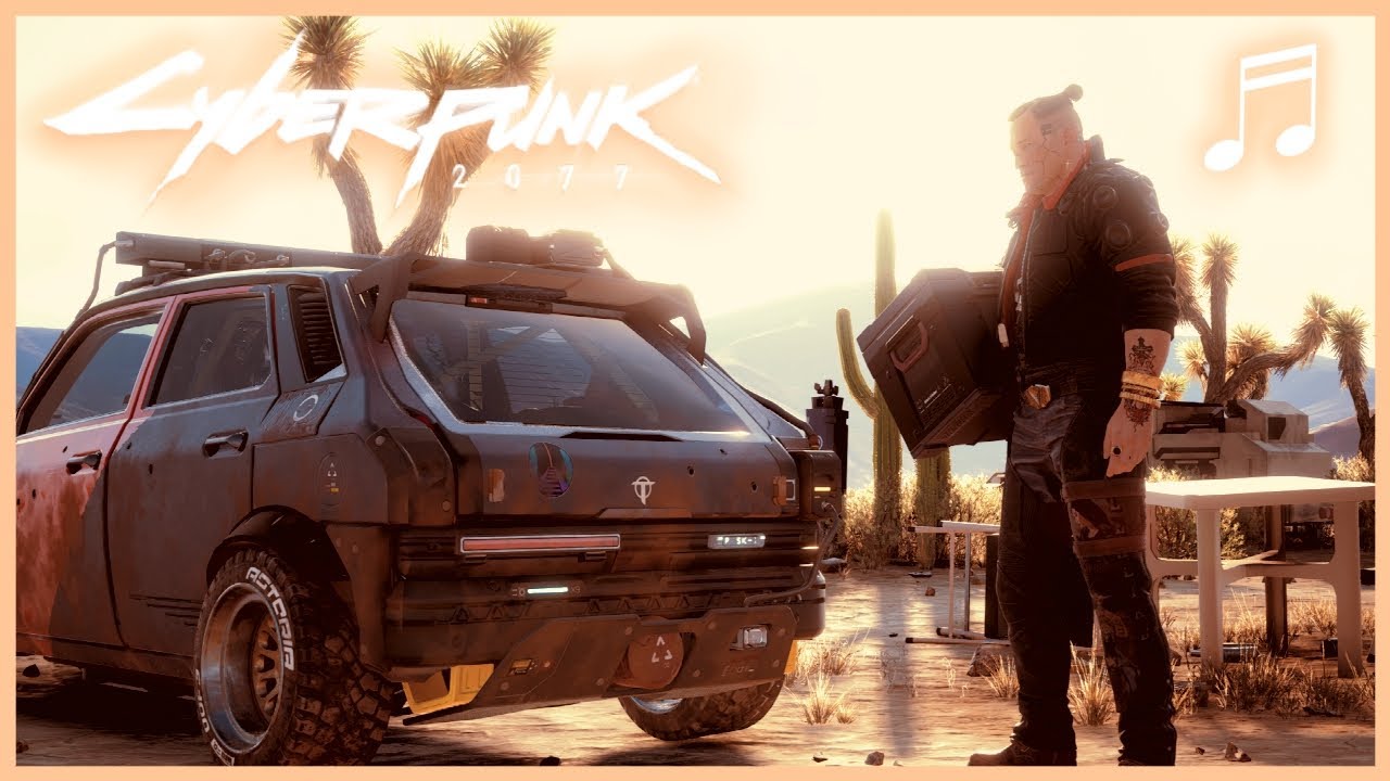 CYBERPUNK 2077 Nomad Beginning Border Crossing | Ambient Soundtrack ...