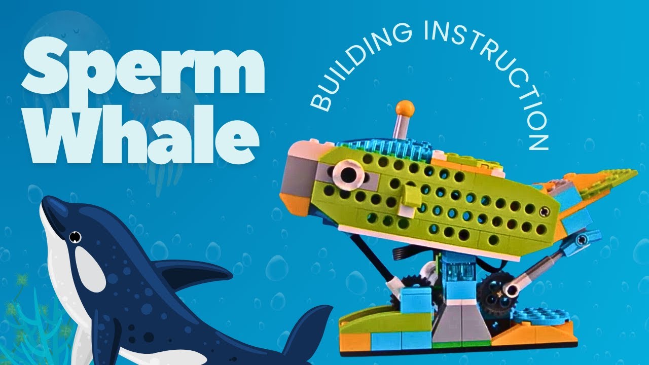 BUILDING INSTRUCTION WEDO 2.0 - SPERM WHALES #lego #wedo #stemplus # ...