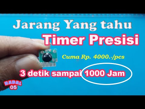 Membuat timer 2 detik sampai 1000 Jam dengan timer presisi C005 - YouTube