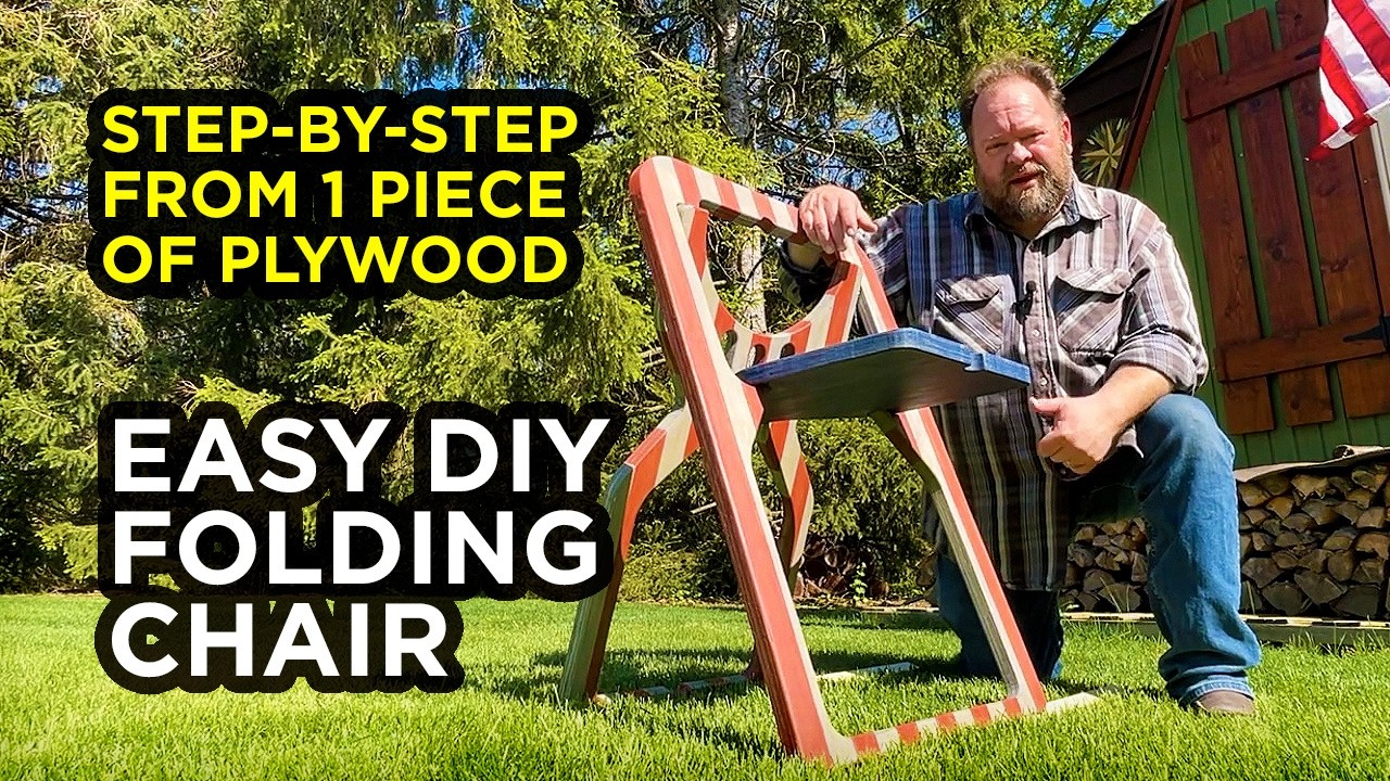 DIY: Flat Folding Chair Build (Easy Step-by-Step Tutorial) #america250 ...