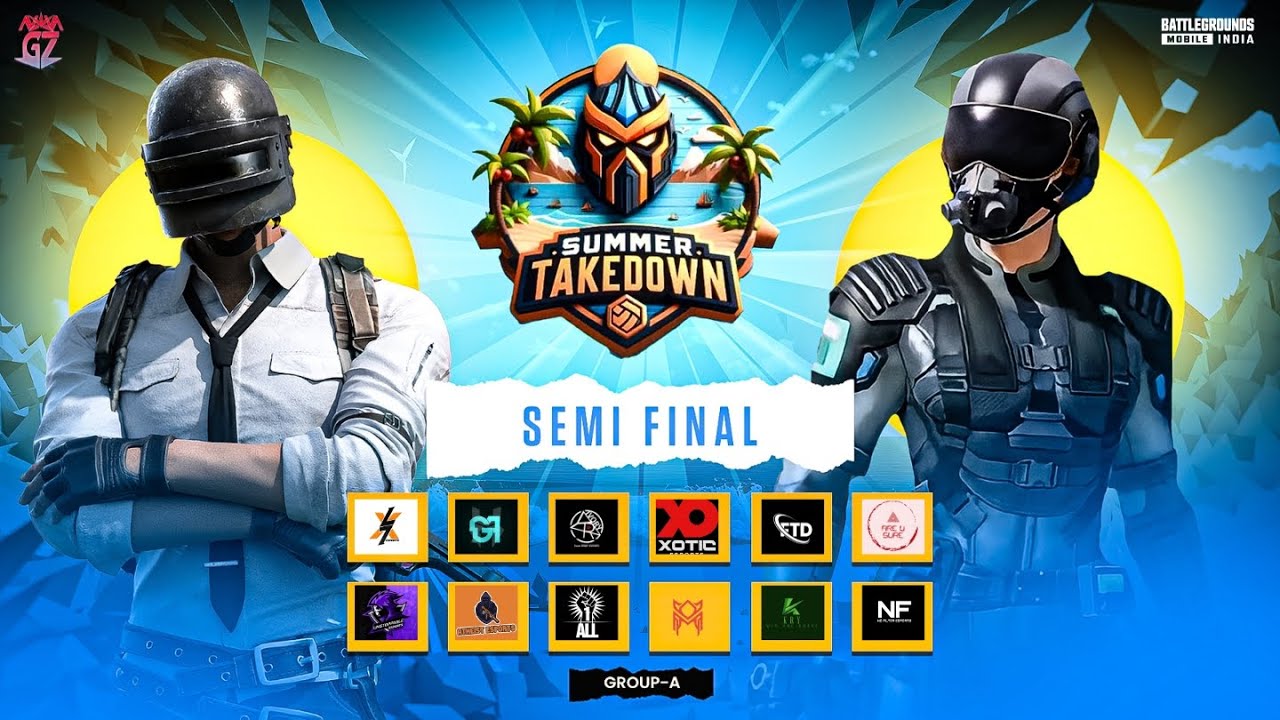 Ground zero eSports present Summer Takedown season 1 Semi Finals 🏆 ...