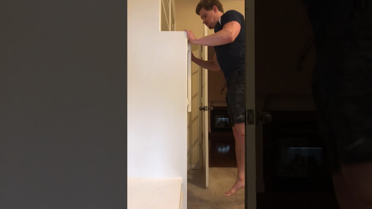 single leg hand supported jump - YouTube