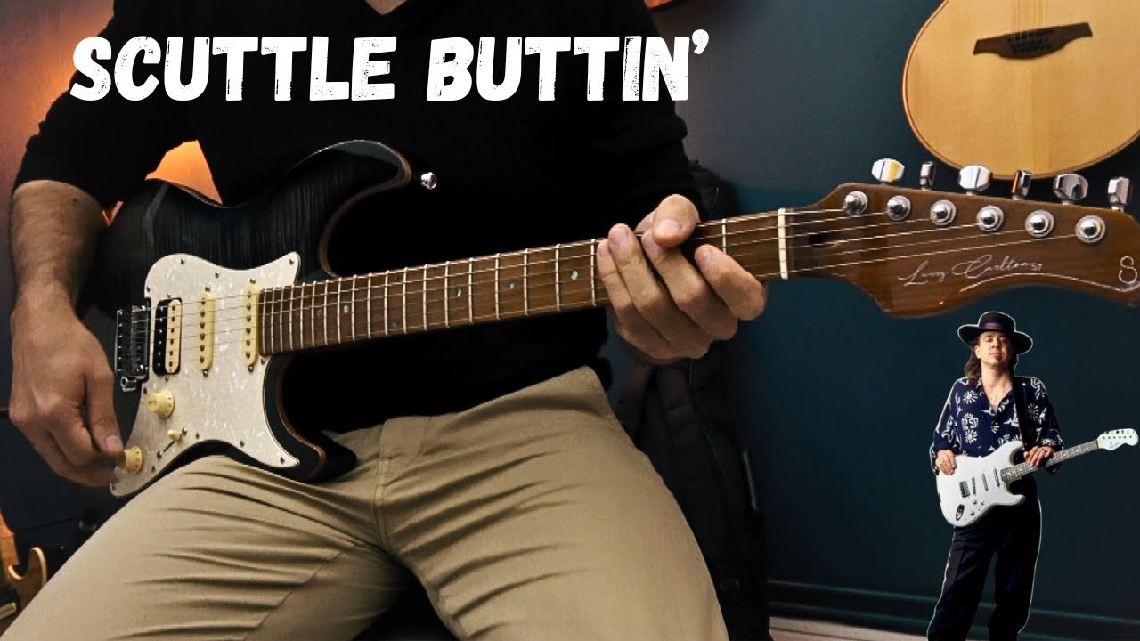 Scuttle Buttin' - Stevie Ray Vaughan - Cover Impro - CoachZbra - YouTube