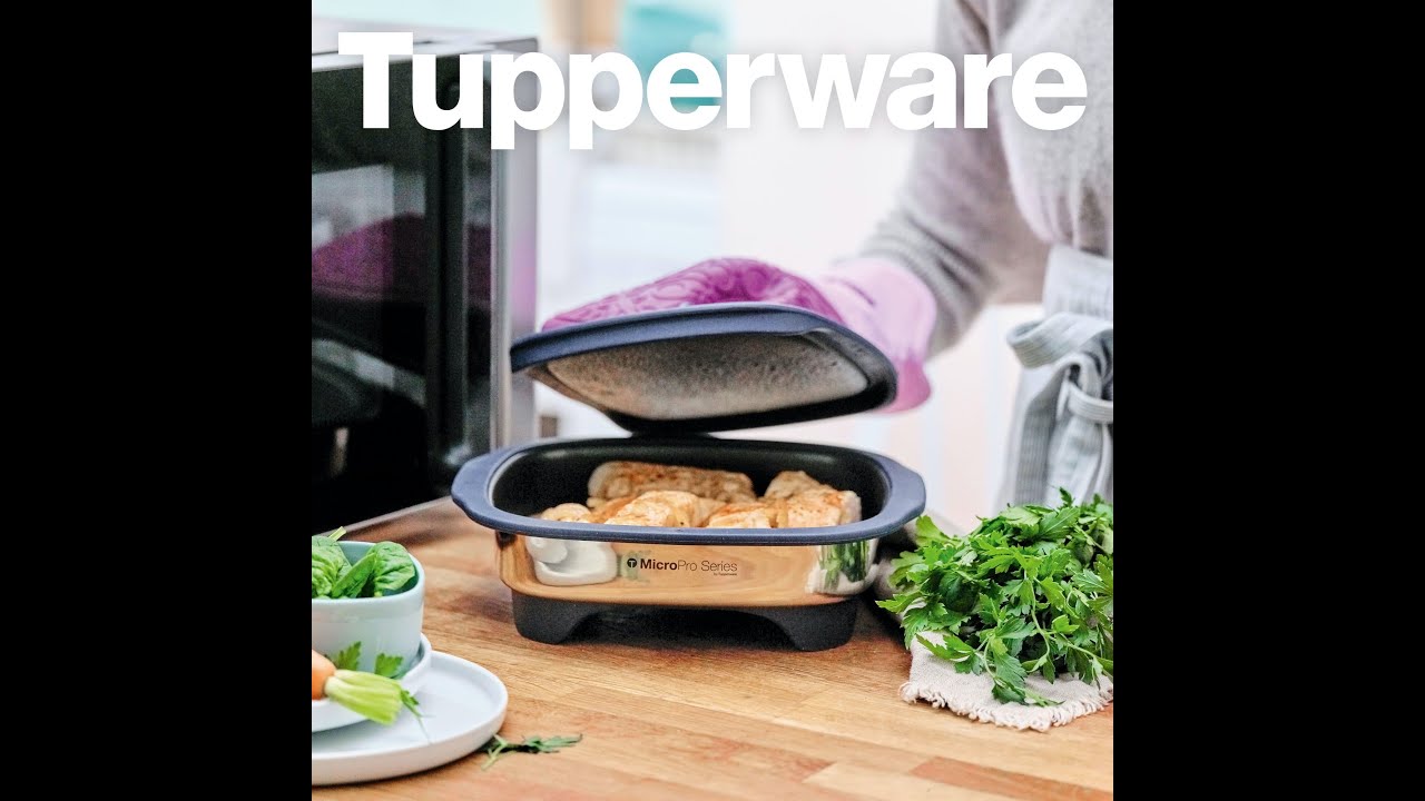 MicroPro Grill und MicroPro Ring von Tupperware mit Salat-Rezept - YouTube