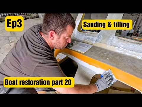NAB 17 Boat Restoration Part 20 Ep 3 – Sanding & Filling Holes for a ...