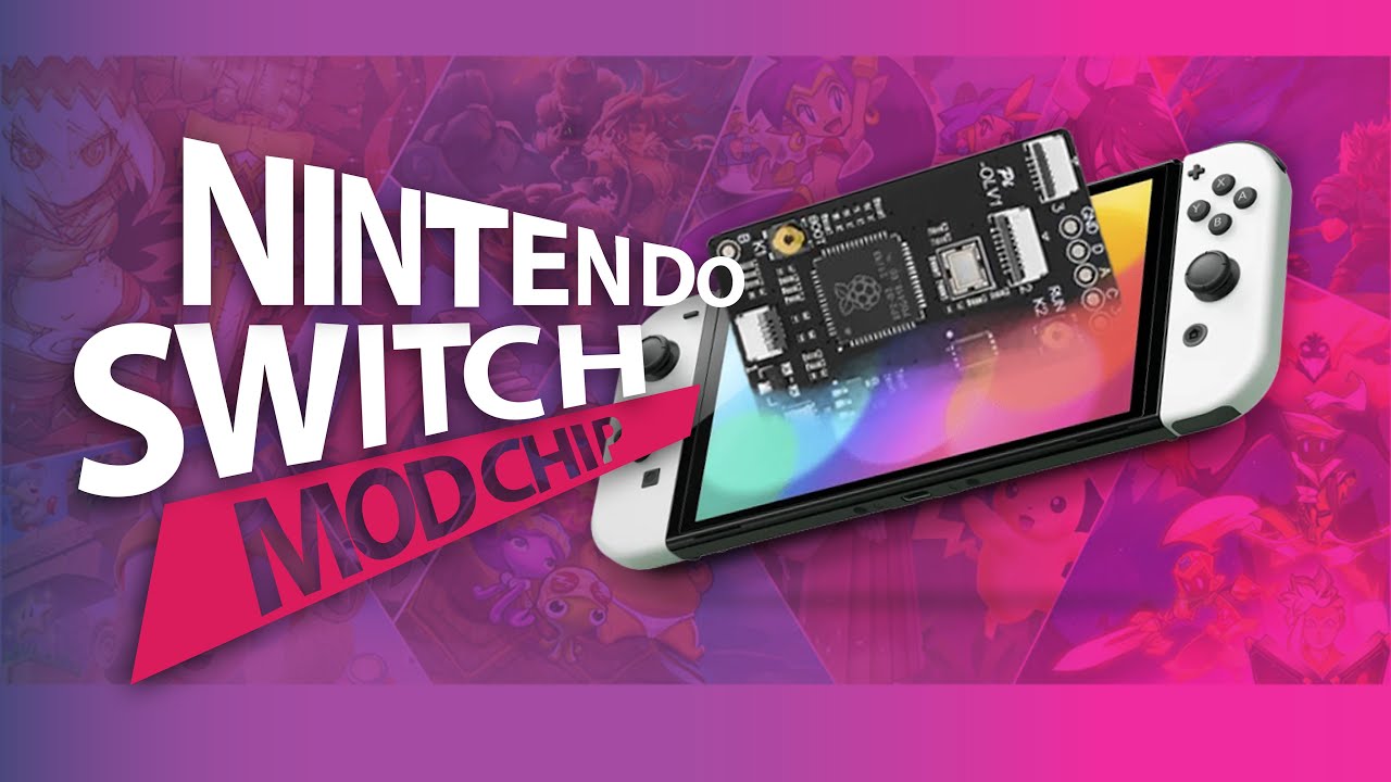 Quá Trình Mod Chip Máy Nintendo Switch - YouTube