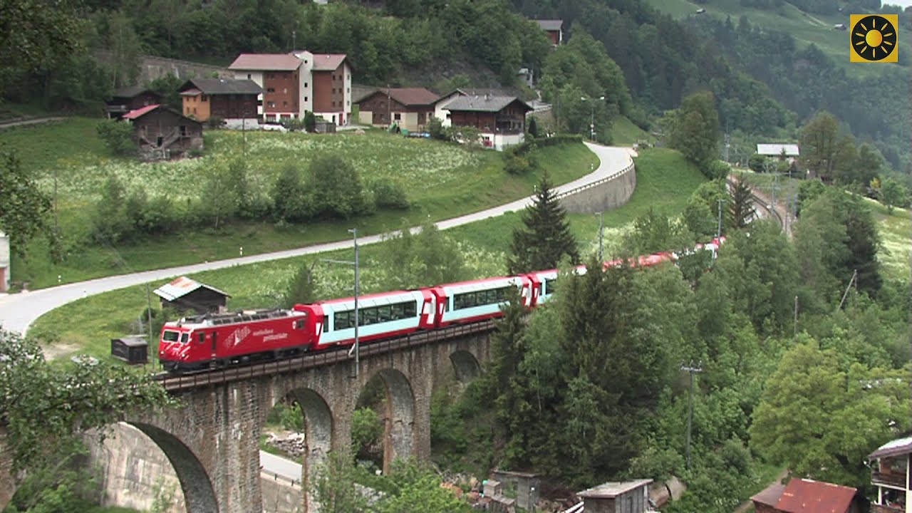 SCHWEIZ - Glacier Express "Die berühmteste Bahn der Alpenwelt" Swiss ...