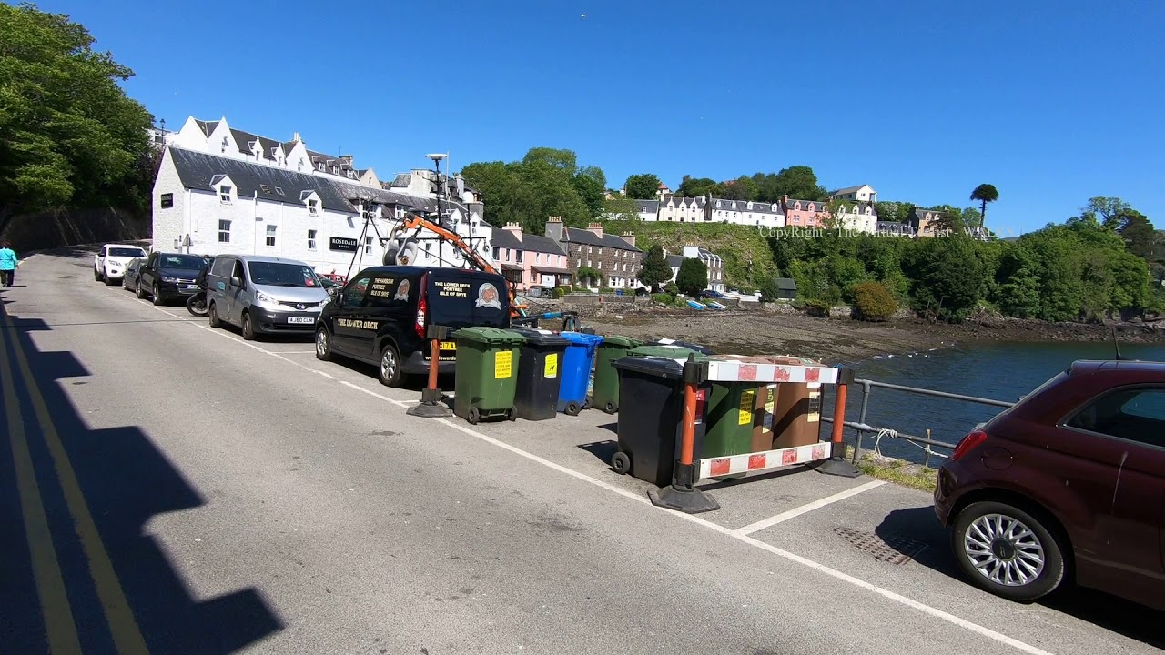 Walk around Portree on the Isle of Sky in Scotland - YouTube