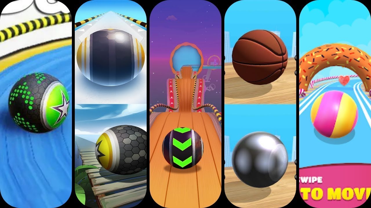Ultimate ball Challenges on Going balls vs Sky rolling balls vs Action ...