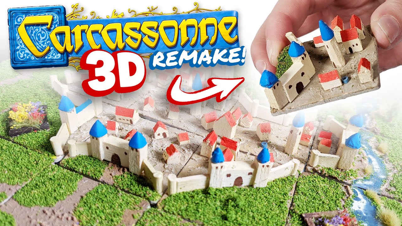 We Turned Carcassonne Into TINY 3D TERRAIN TILES YouTube We Turned Carcassonne Into TINY 3D TERRAIN TILES YouTube