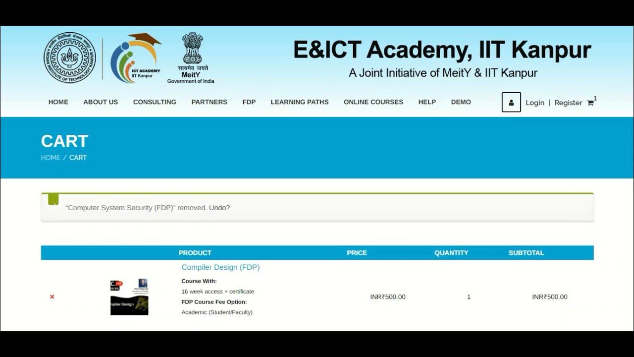 IIT Kanpur - FDP on Compiler Design - YouTube