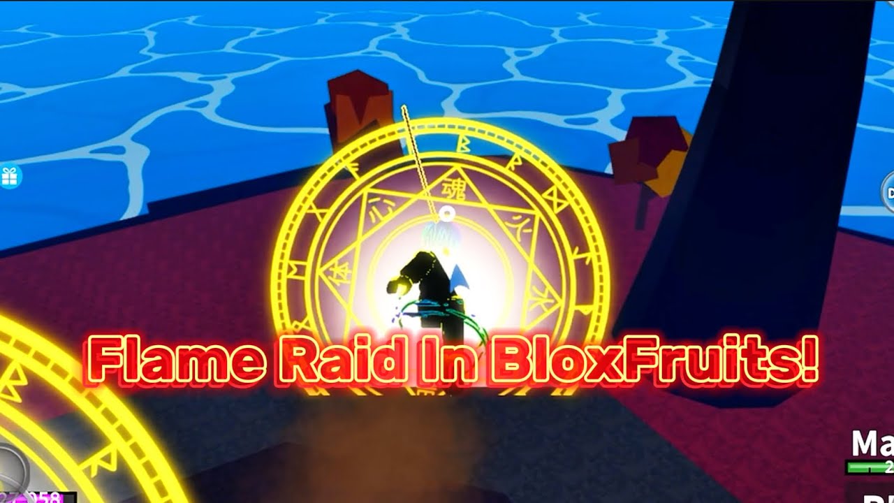 Flame Raid In BloxFruits! #roblox #shorts #gameplay #bloxfruits - YouTube