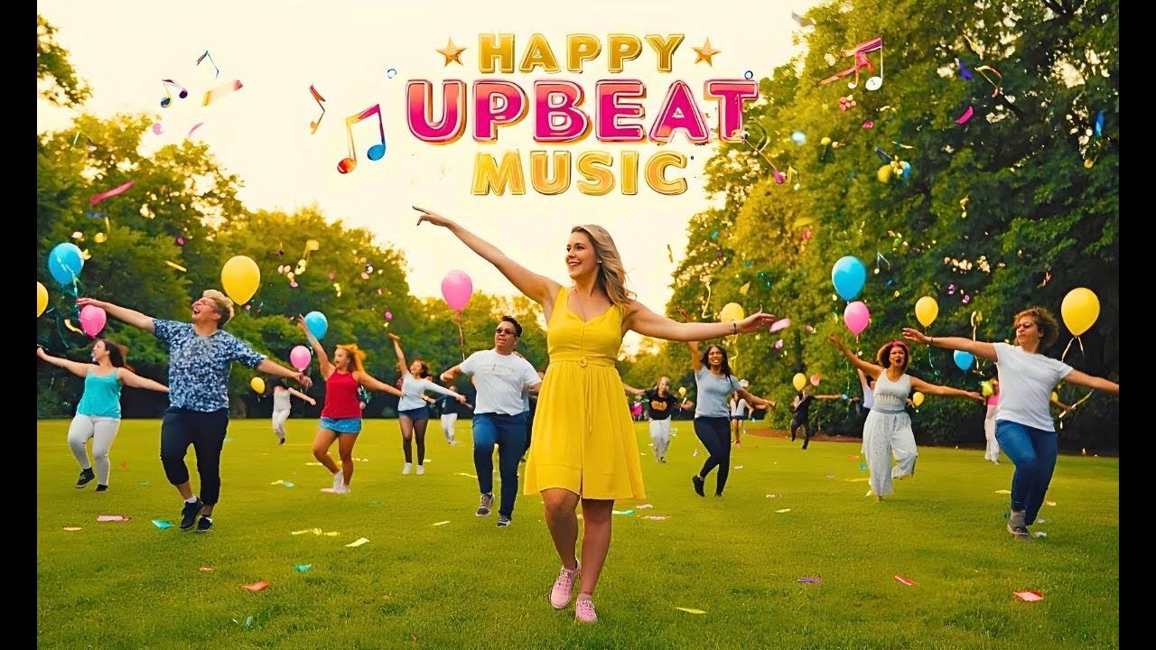 Happy Upbeat Music Playlist – Fun and Energetic Songs to Brighten Your Day - YouTube