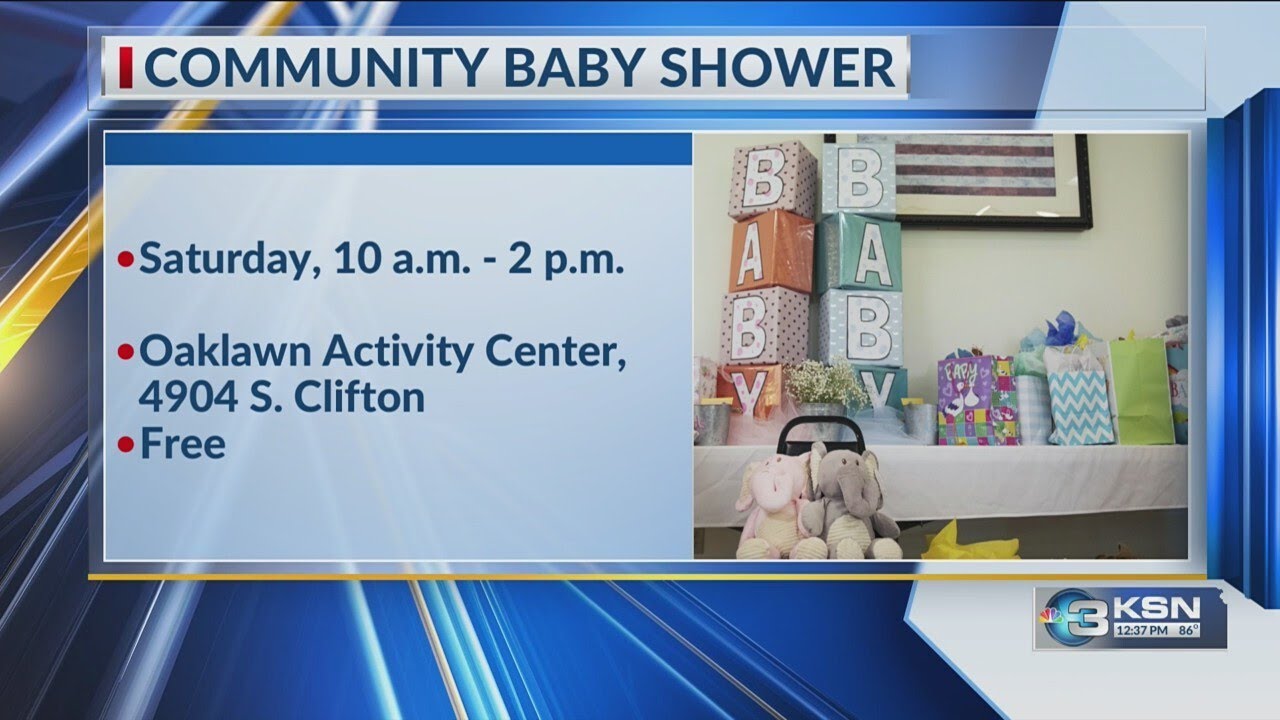 Community baby shower being held Saturday - YouTube