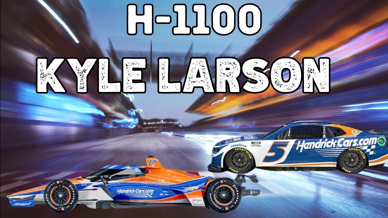 Kyle Larson 2024 H1100 HendrickCars - YouTube