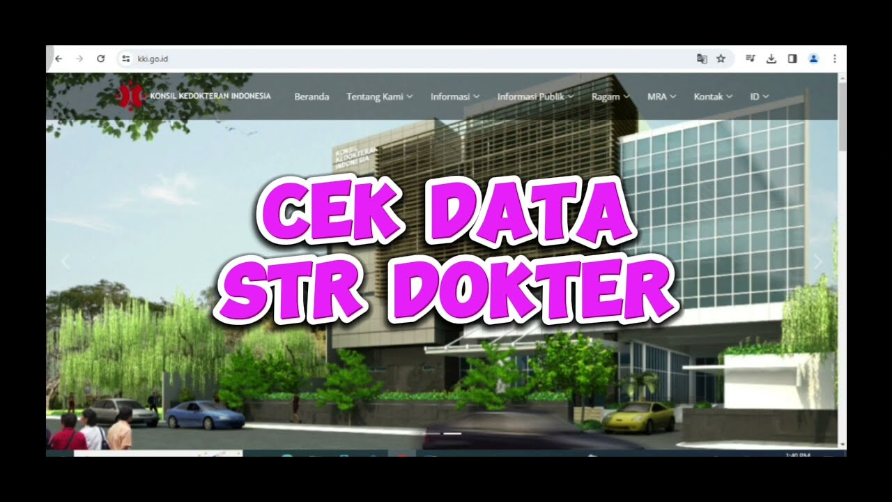 CEK DATA STR DOKTER - YouTube