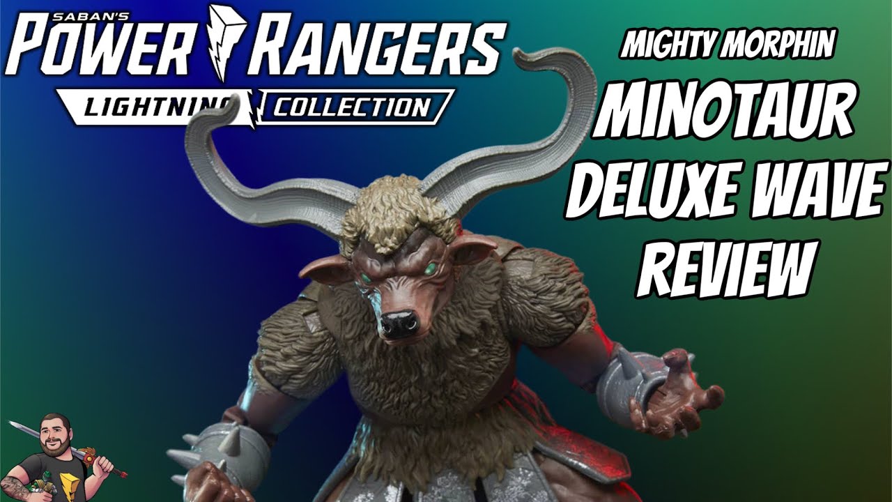 Power Rangers Lightning Collection Mighty Minotaur Might Morphin Deluxe ...