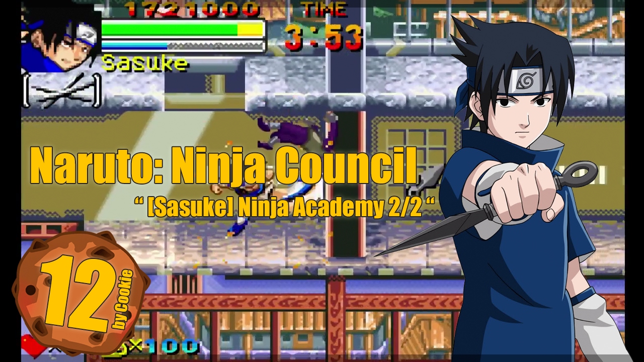 Naruto: Ninja Council Walkthrough - Sasuke Uchiha - Ninja Academy 2/2 ...