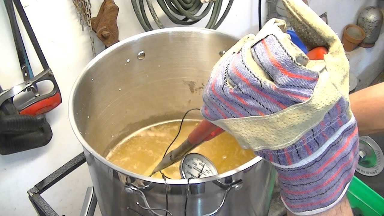 (2of3) Astra 400 Nitre bluing and prep - YouTube