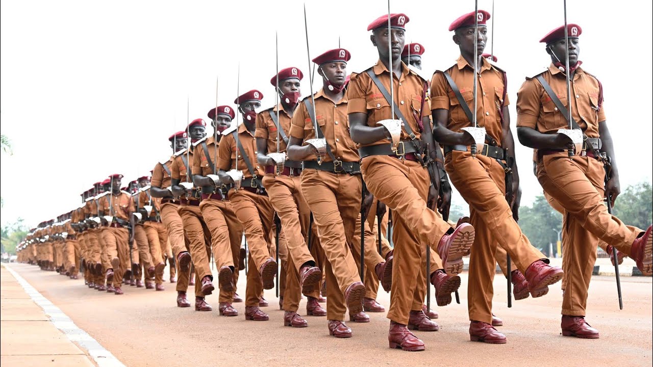 Impressive Uganda Prison's Parade match past in slow & quick time 2023 ...