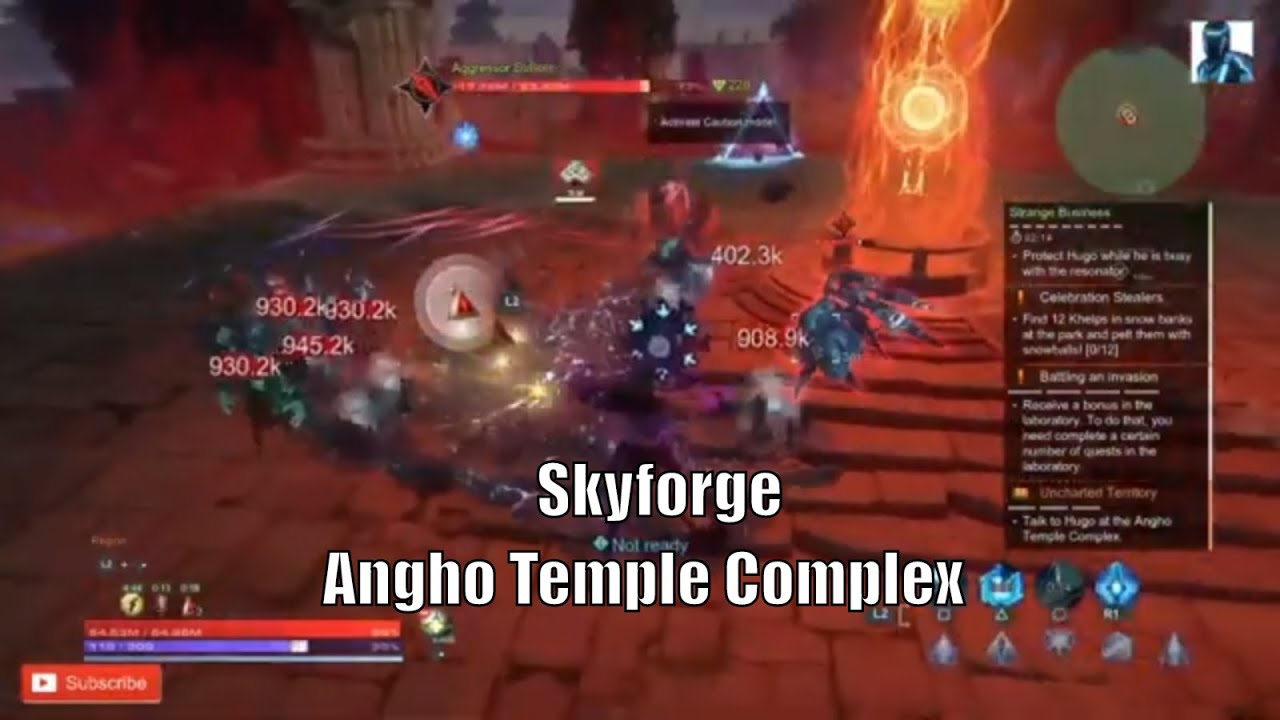 Skyforge - Angho Temple Complex - YouTube