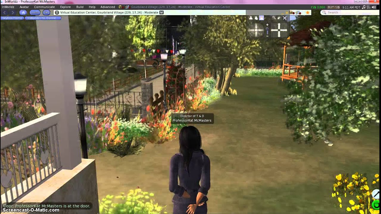 Virtual Education Center at InWorldz - YouTube
