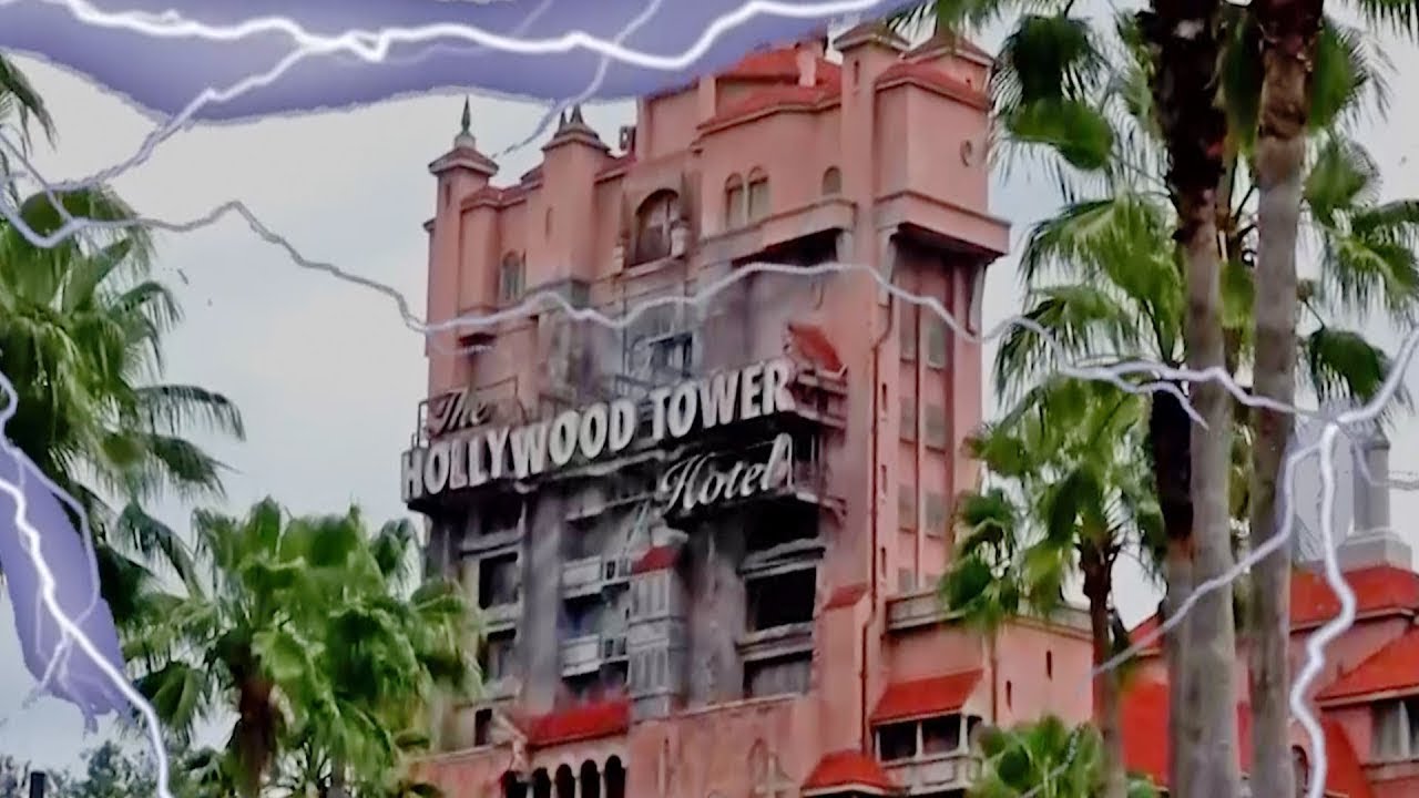 Disney World Hollywood Studios Tower of Terror Ride! - YouTube