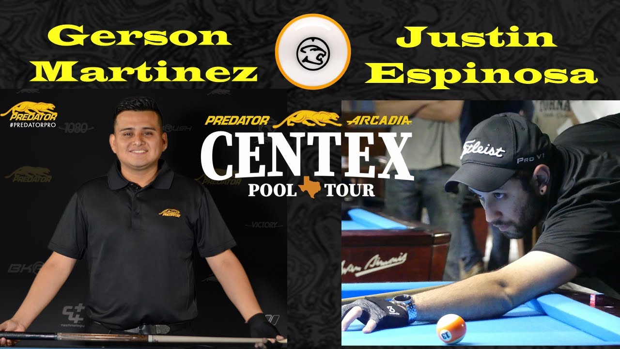 Gerson Martinez vs Justin Espinosa / Predator Arcadia CenTex Pool Tour ...