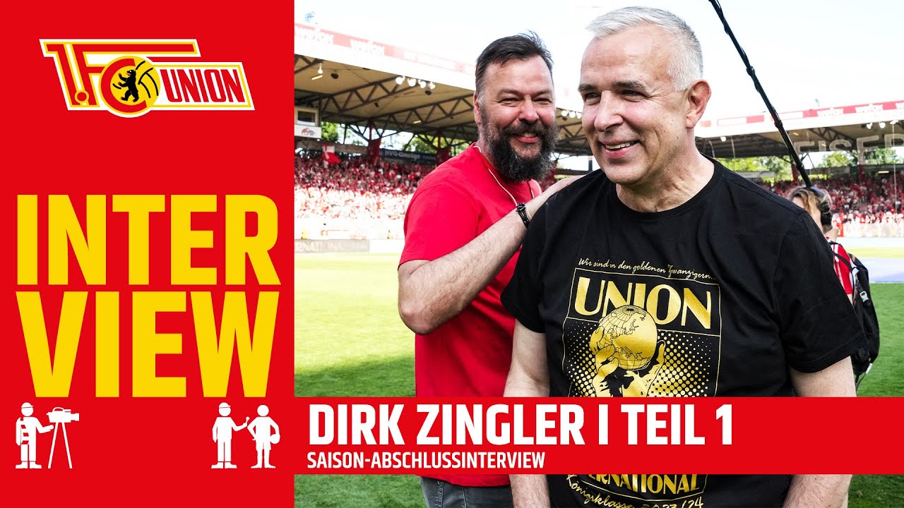 "Dieser Weg ist schon unfassbar!" | Dirk Zingler | Interview | 1. FC ...