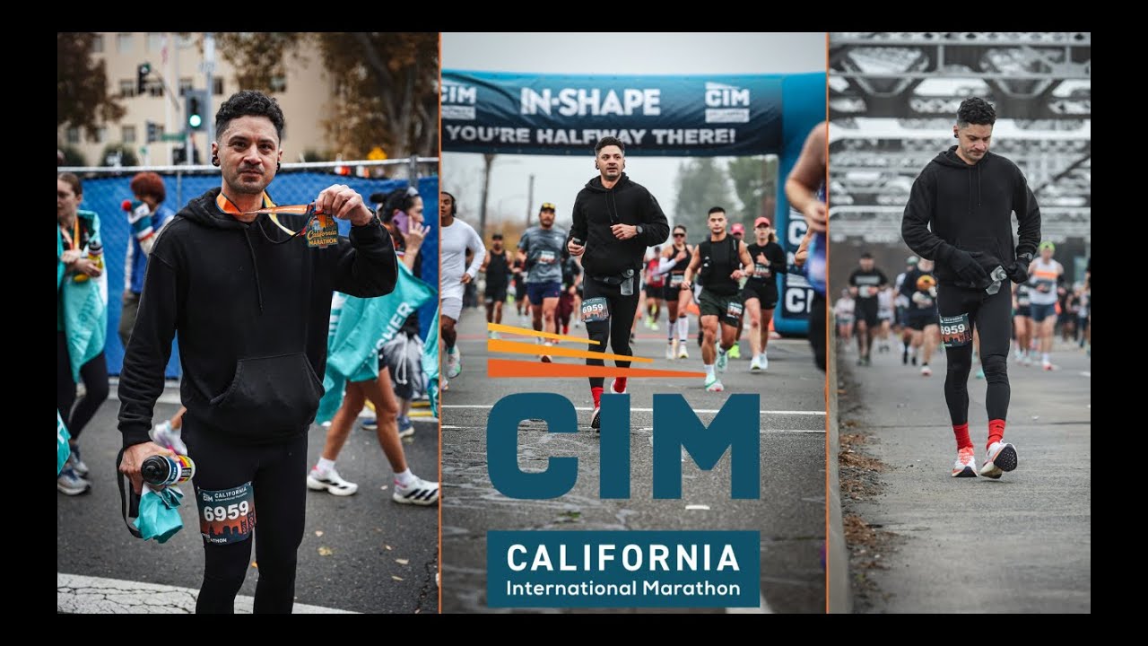 RUNNING MY 1ST MARATHON! - 2025 California International Marathon #CIM ...