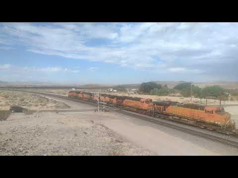 WB BNSF Port Stack/Domestic Intermodal Train At Hodge Ca! #bigbossrailfanner - YouTube