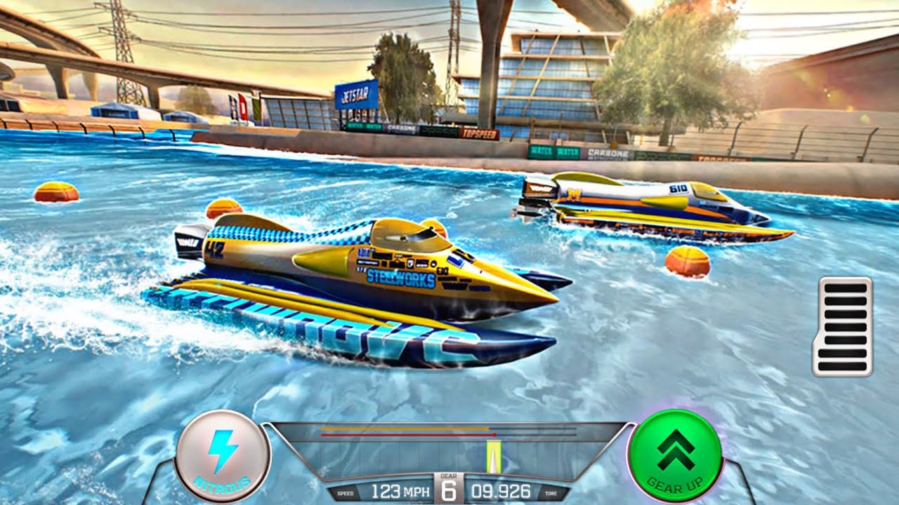 Speed Boat Racing - Jet Ski Race Simulator - Android Gameplay #2 - YouTube