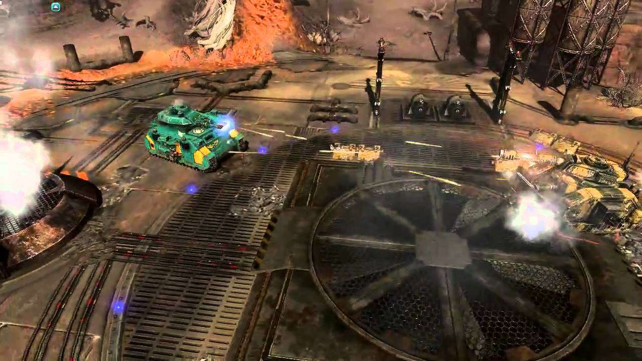 Dawn of War 2 | Leman Russ vs Predator - YouTube