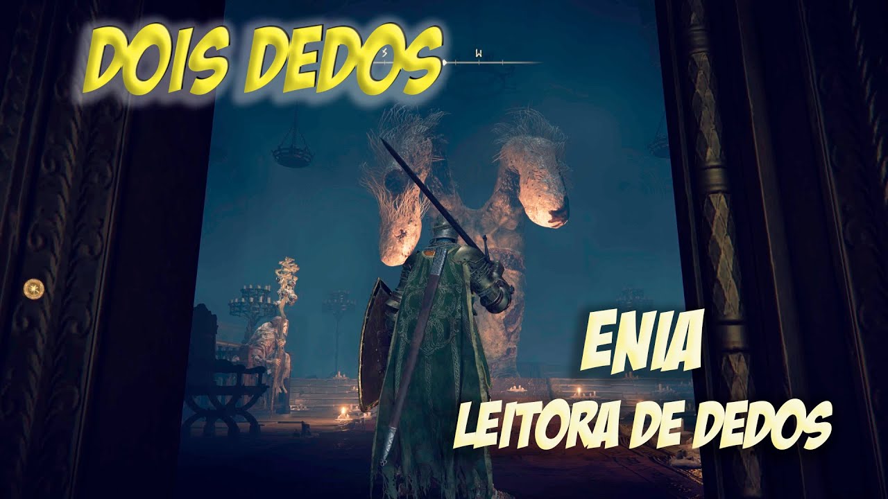 Encontrando Dois Dedos e a Enia, Leitora de Dedos - ELDEN RING - YouTube