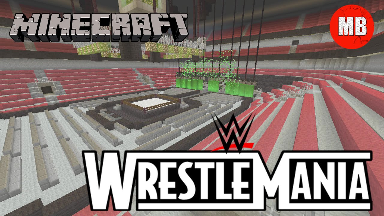 WWE Minecraft Wrestlemania 16 (2000) Arena! - YouTube