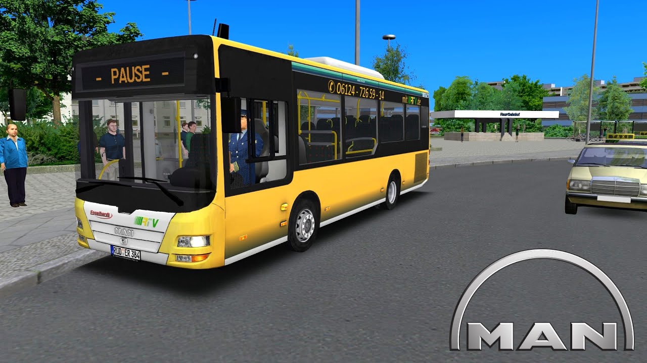 OMSI 2 Midibus MAN A76 (8,61m) ☆ Let's Play OMSI 2 | #770 - YouTube