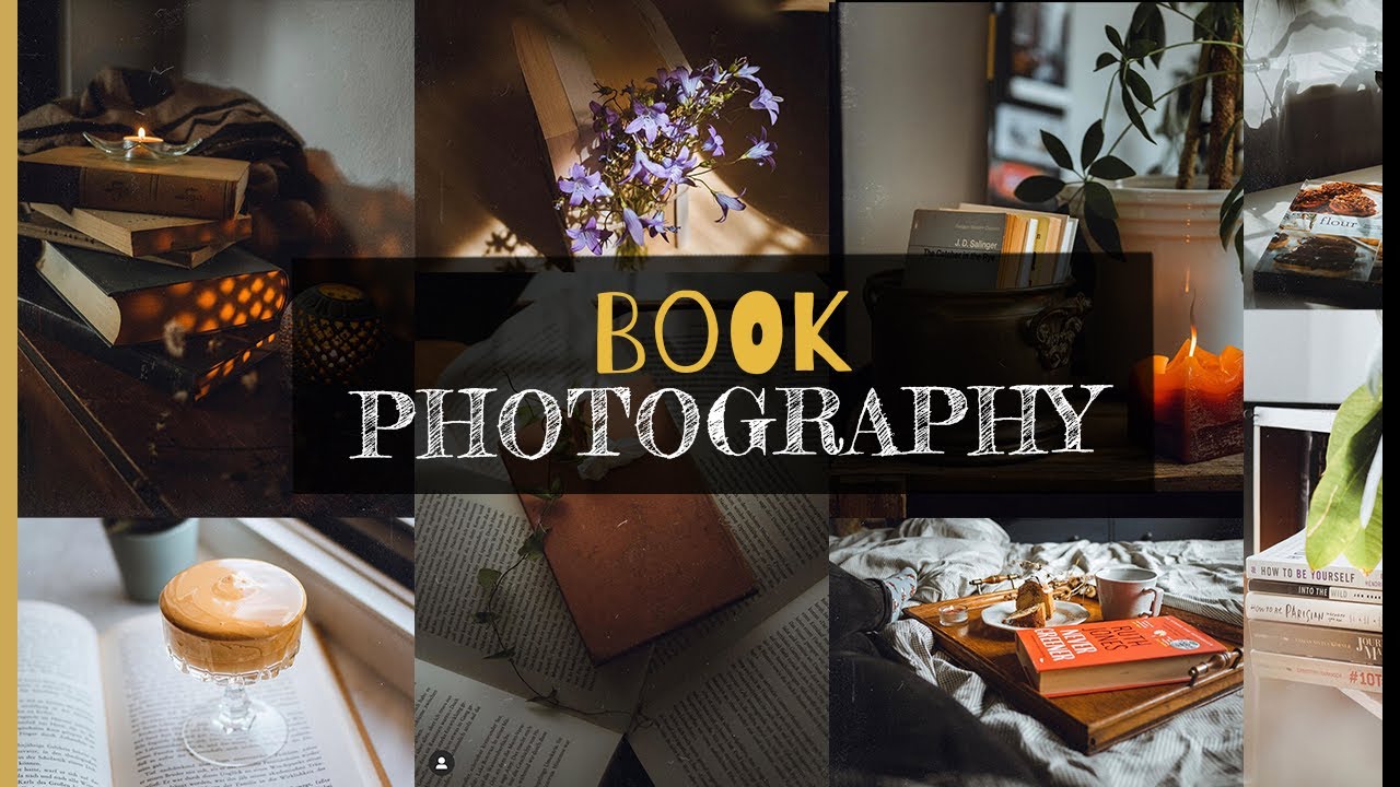 10 photo ideas with books - Level up your bookstagram - YouTube