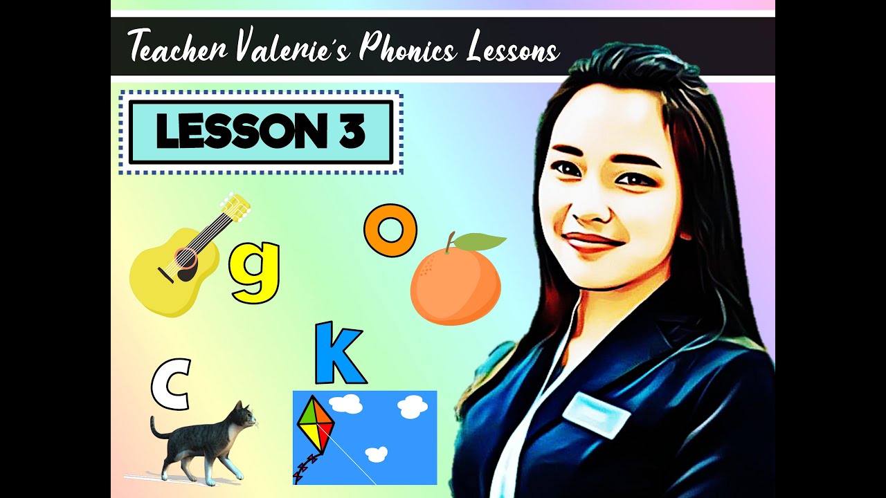 Phonics Lessons | Lesson 3 | g o c k - YouTube