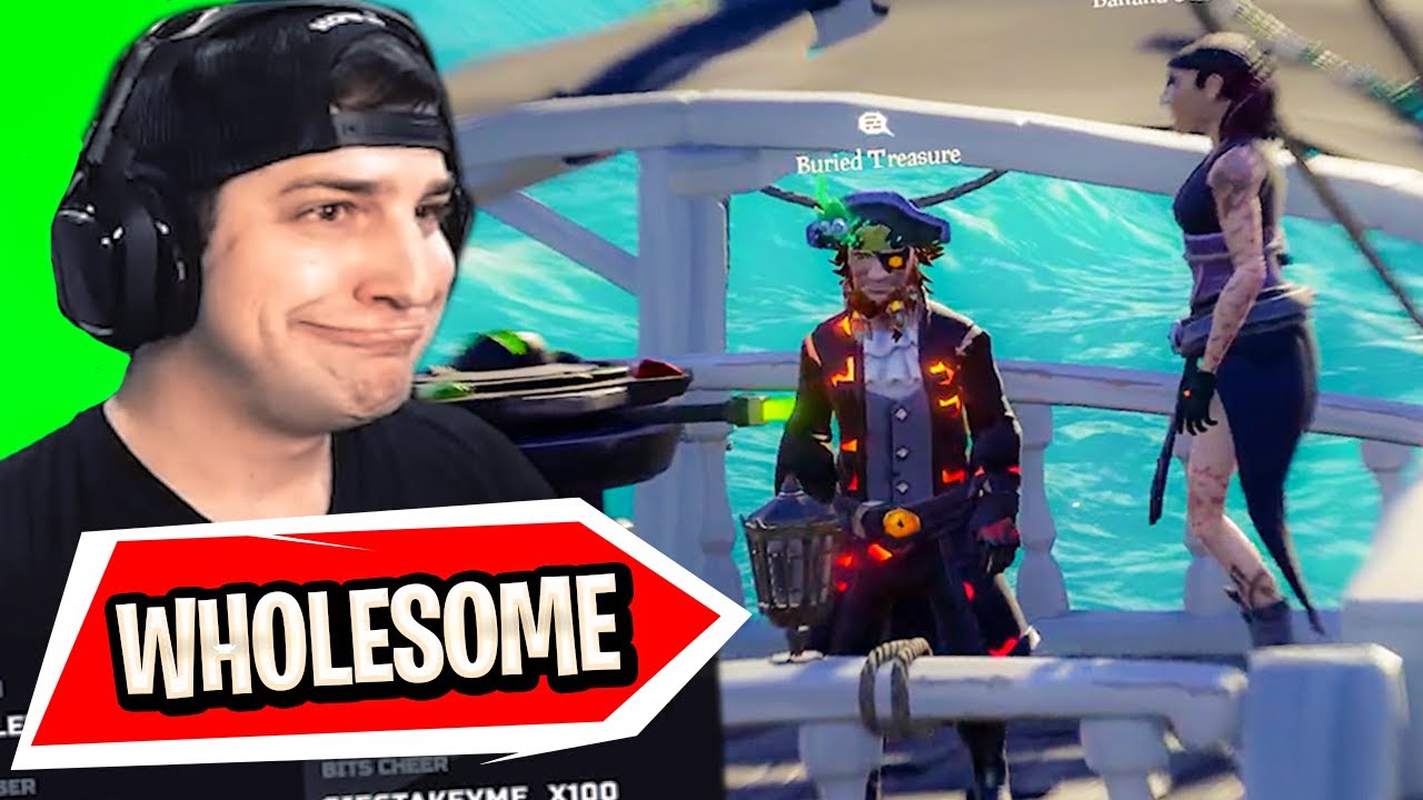 I met the most LEGENDARY COUPLE on Sea of Thieves!! - BoxyFresh - YouTube