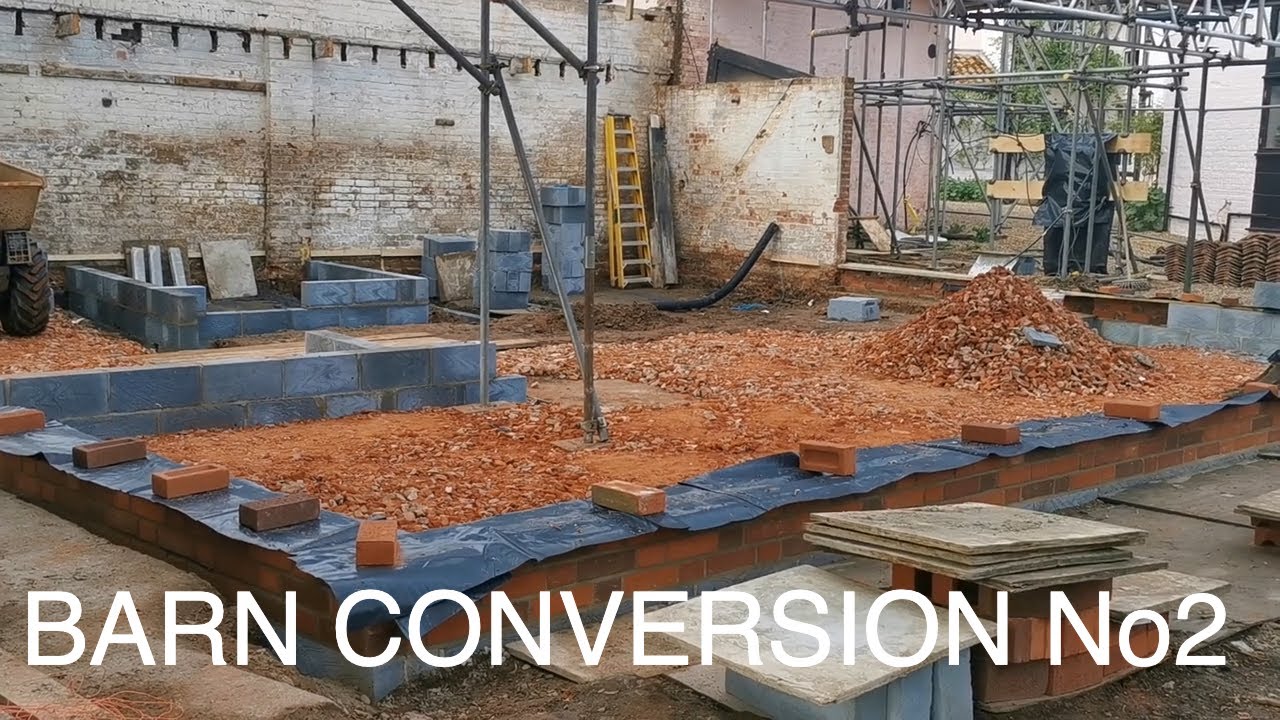Week Two of Progress on this Barn Conversion Project. - YouTube