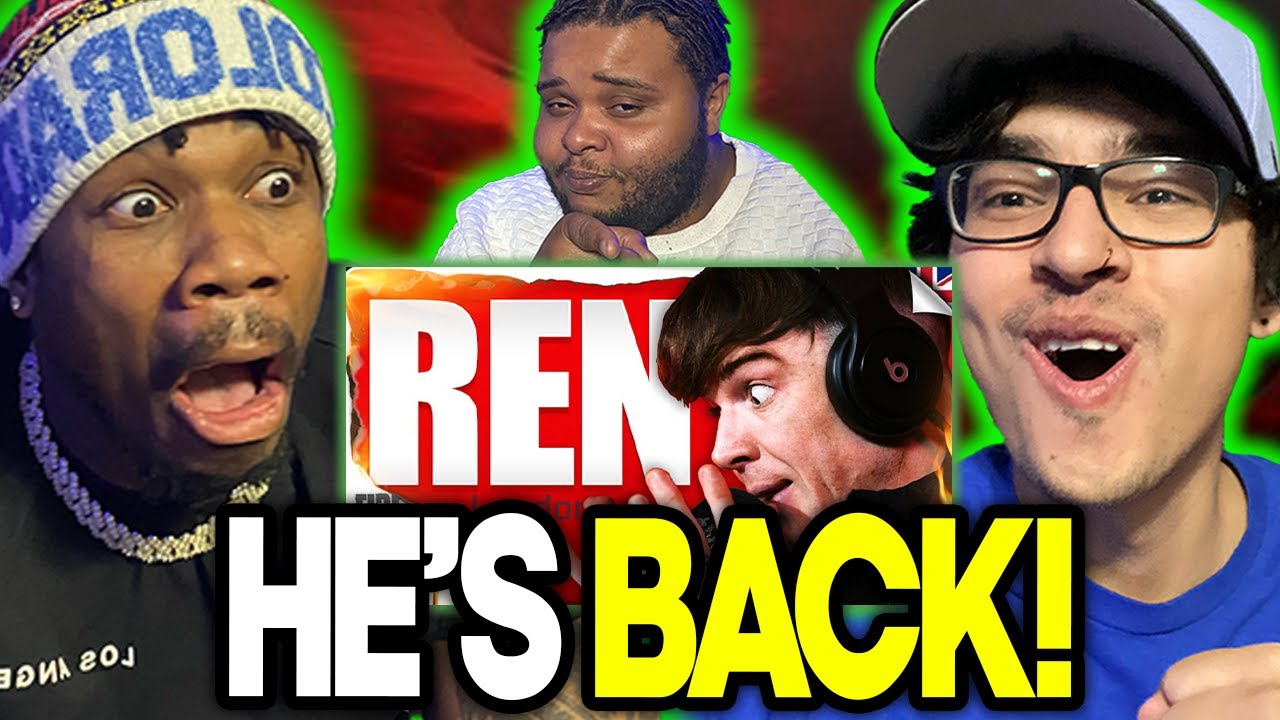 RAP MASTER! | American Rappers and Streamers FIRST TIME REACTION To REN ...