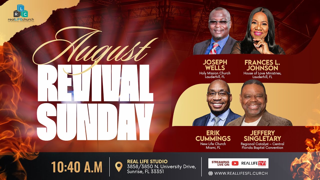 Revival Sundays with Dr. Jeffrey Singletary | 8-18-24 | #life #revival ...