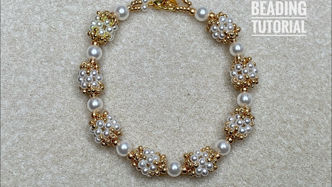 Easy Beading Bracelet 💎 Beading Tutorial - YouTube