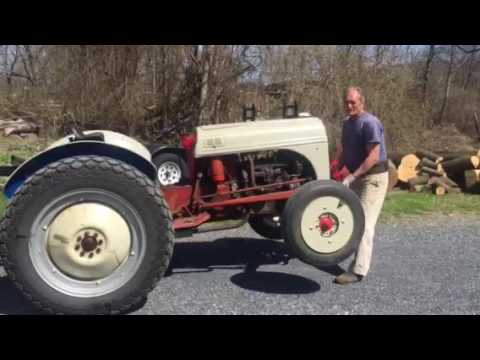Ford 8N Manual Lift - YouTube
