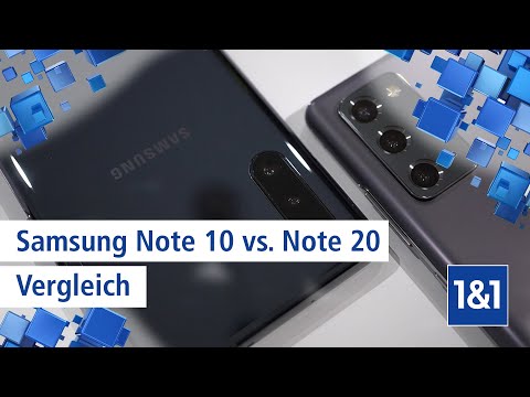 Vergleich: Samsung Galaxy Note 10 vs. Galaxy Note 20